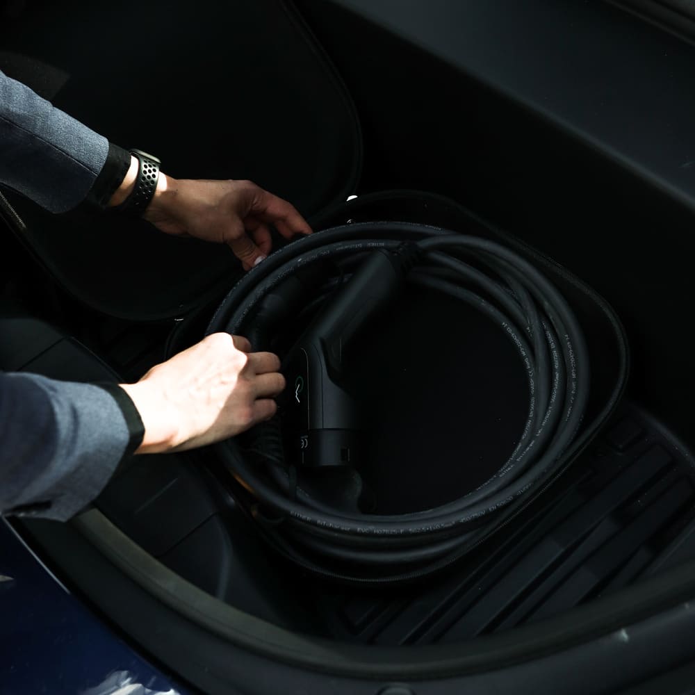 Green Wallbox EV Charging Cable